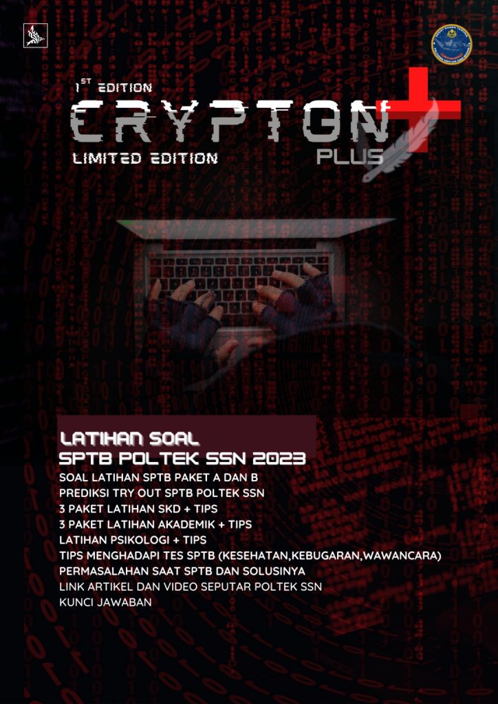 Crypton Plus 1st Edition : Latihan Soal SPTB Poltek SSN 2023 | Garudhawaca